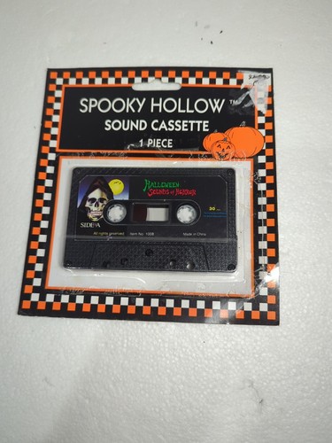 Vtg 1998 Halloween Sounds Of Horror Cassette Tape | eBay
