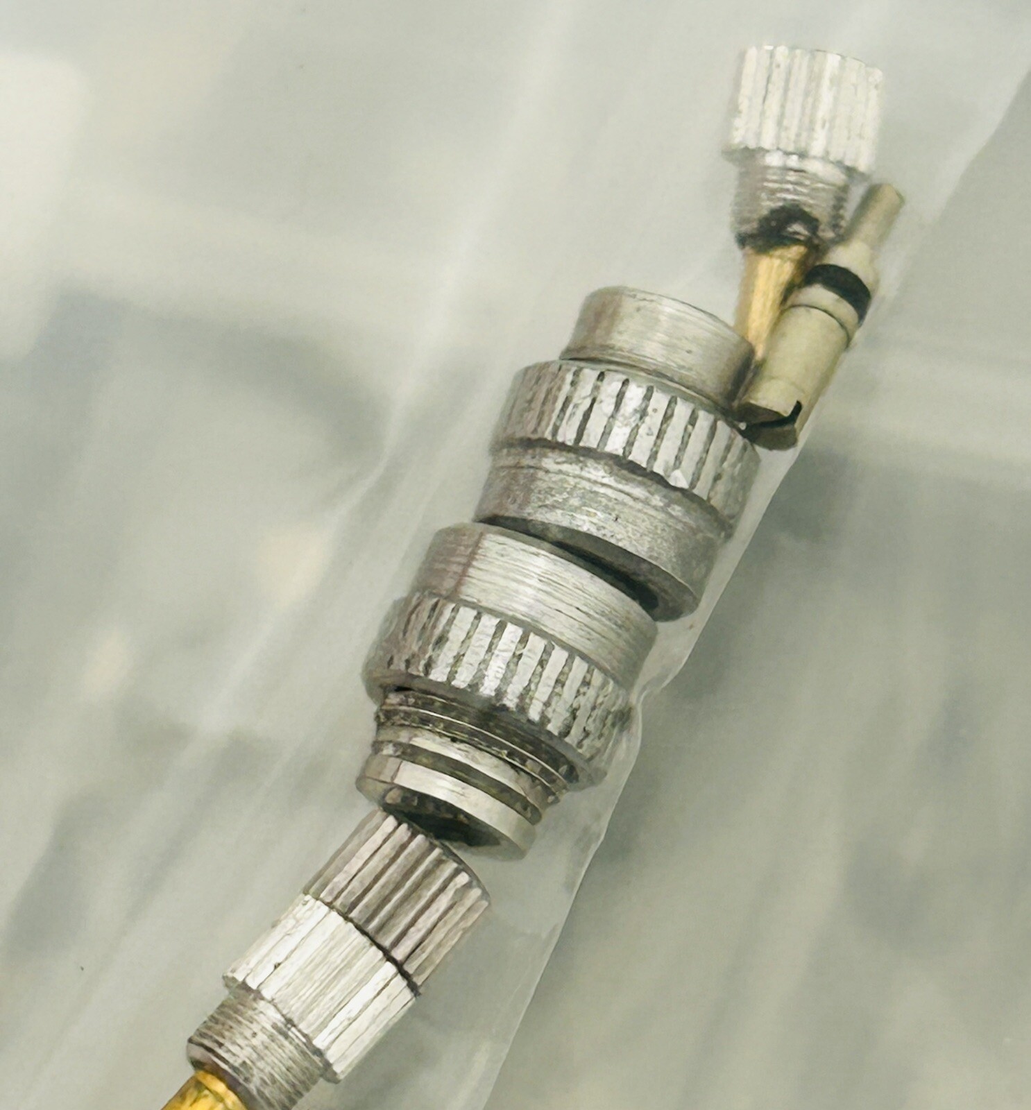 SUPER RARE ROLEX MILLE RIGHE MARK 0 BRASS SCREW PUSHERS DAYTONA 6240 ...