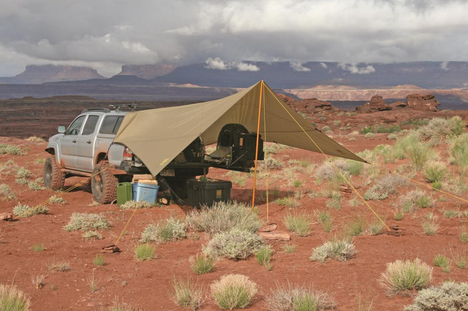Truck Camping Awning Tent Slumberjack Roadhouse Portable Overlanding ...