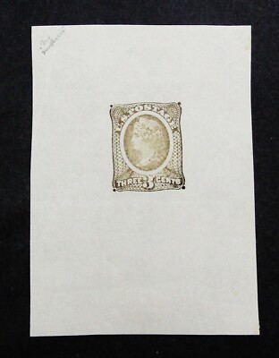 nystamps US Stamp Essay Mint Paid $450 Rare U6x1842 | eBay