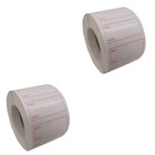 2 Rolls Writable Stickers Food Storage Date Label Record Life Labels ...