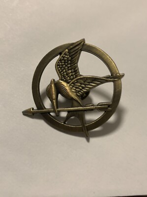 The Hunger Games Mockingjay Bird with Arrow Lapel Pin Brooch LGF | eBay