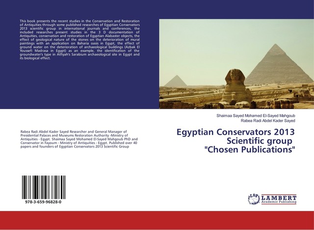 Egyptian Conservators 2013 Scientific group "Chosen Publications" von ...