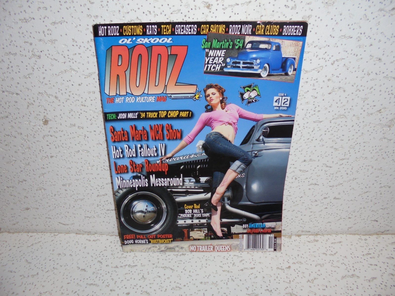 Ol' Skool Rodz Magazine November 2010 Hot Babes Rat Rods Hot Rods HOT ...