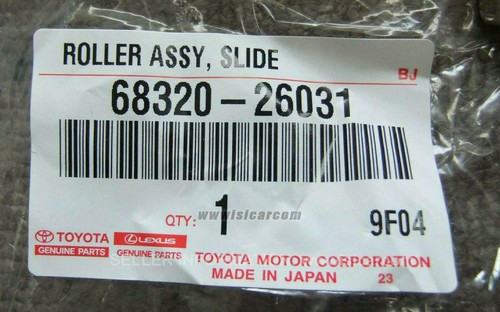 TOYOTA HIACE KDH206 ROLLER ASSY, SLIDE DOOR, UPPER, LH 68320-26031 ...