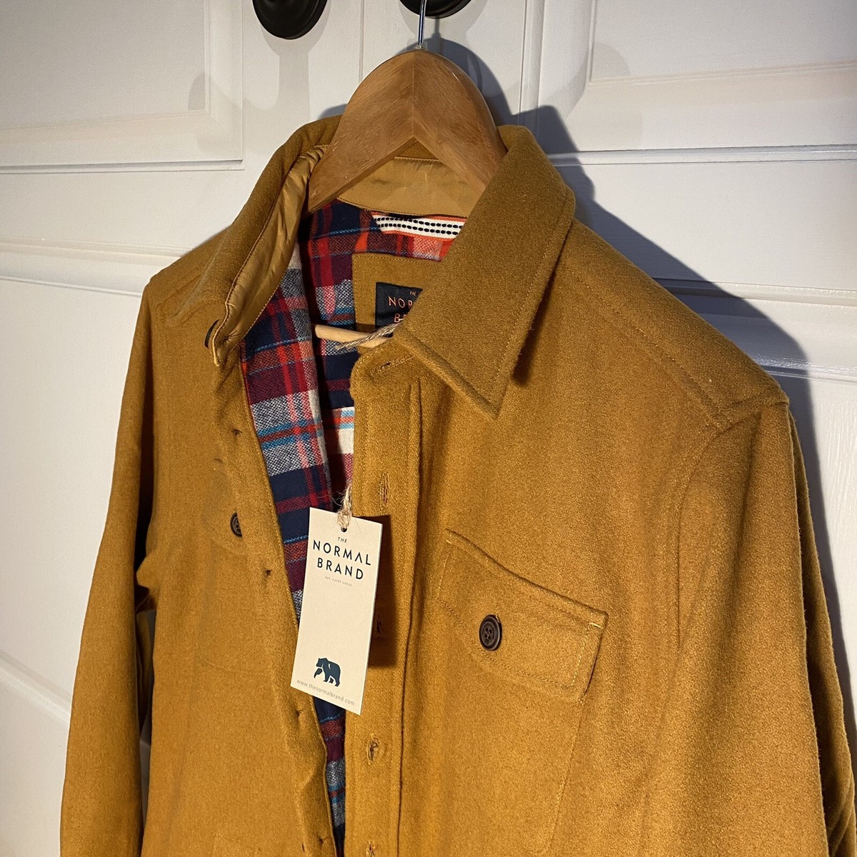 The Normal Brand Brightside Flannel Lined Jacket Flash Sales ...