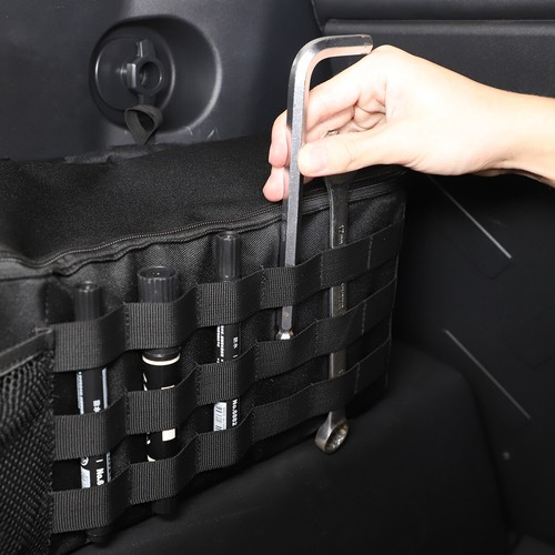 Black Cloth Car Trunk Side Storage Box Net Pocket Trim For Toyota FJ ...