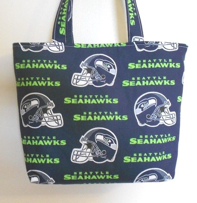 Handmade NFL Seattle Seahawks Tote Purse Bag | eBay