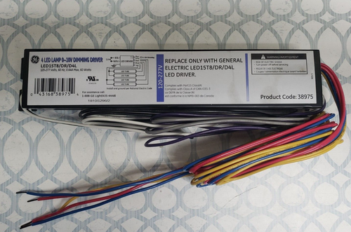 GE LED15T8/DR/D4L 120/277V 60W LED DRIVER | eBay