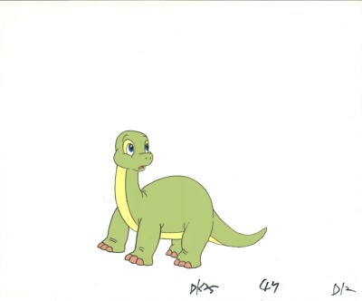 Dink the Little Dinosaur Animation Cel n Drawing Ruby Spears 1989-91 D905 | eBay