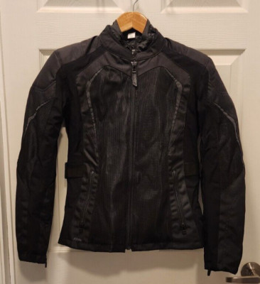 Reax Alta Mesh Women's Black Motorcycle Riding Jacket Small NWT | eBay