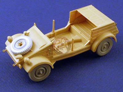 Panzer Art 1/35 Road Wheels for Volkswagen VW Kubelwagen WWII (w/Spare ...