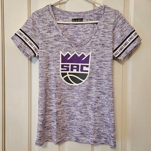 Sacramento Kings Basketball V-Neck Shirt NBA Women's size Small ...
