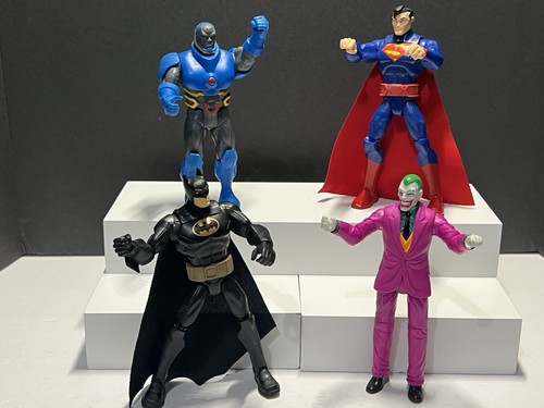 Mattel DC Comics • Action Figures • Mixed Lot of 4 Heroes & Villains ...
