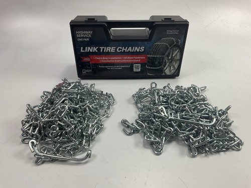 Quality 1130 Tire Snow Chains PAIR 195/65-15, 205/60-15, 215/60-14, 225 ...