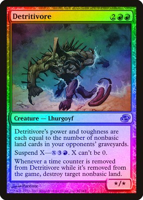 Detritivore FOIL Planar Chaos HEAVILY PLD Red Rare MAGIC GATHERING CARD ...