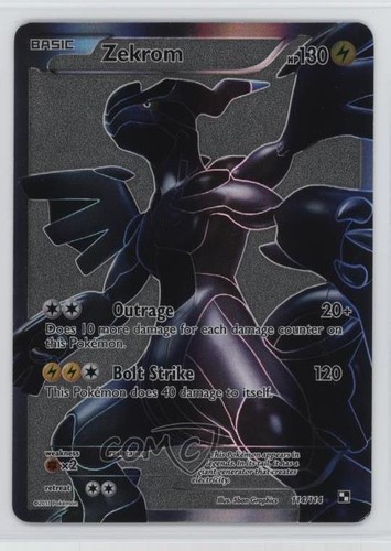 Zekrom (Silver Background) Pokemon Black & White Base Set #114 | eBay