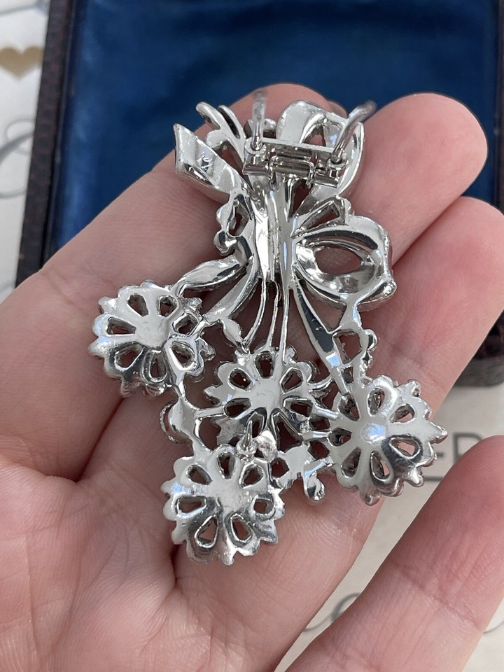 Trifari brooch Flowers Bouquet Multi Color Rh Antique 1940s A Philippe ...