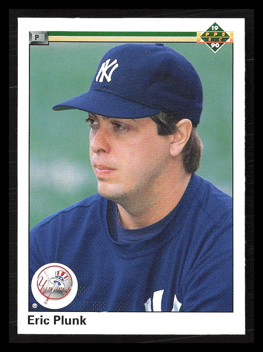 Eric Plunk 1990 Upper Deck #630 New York Yankees | eBay