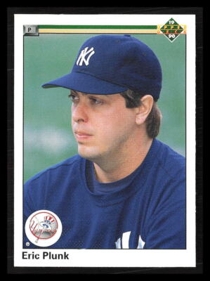 Eric Plunk 1990 Upper Deck #630 New York Yankees | eBay