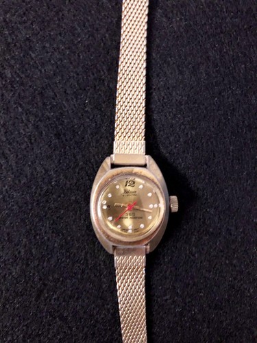 Vintage Bolivia 360 Electra Unbreakable Ladies Gold Tone Watch Not ...