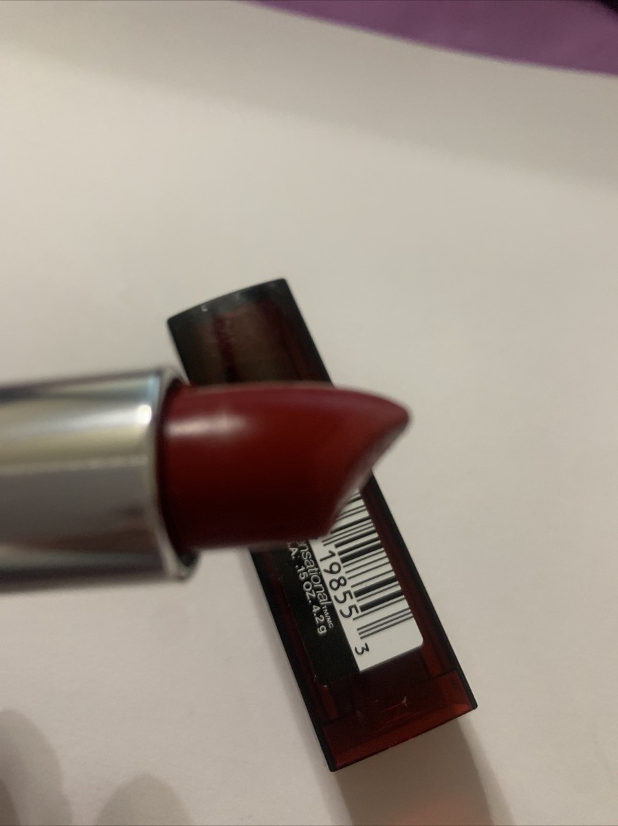 Maybelline Red Revival Lipstick Review
