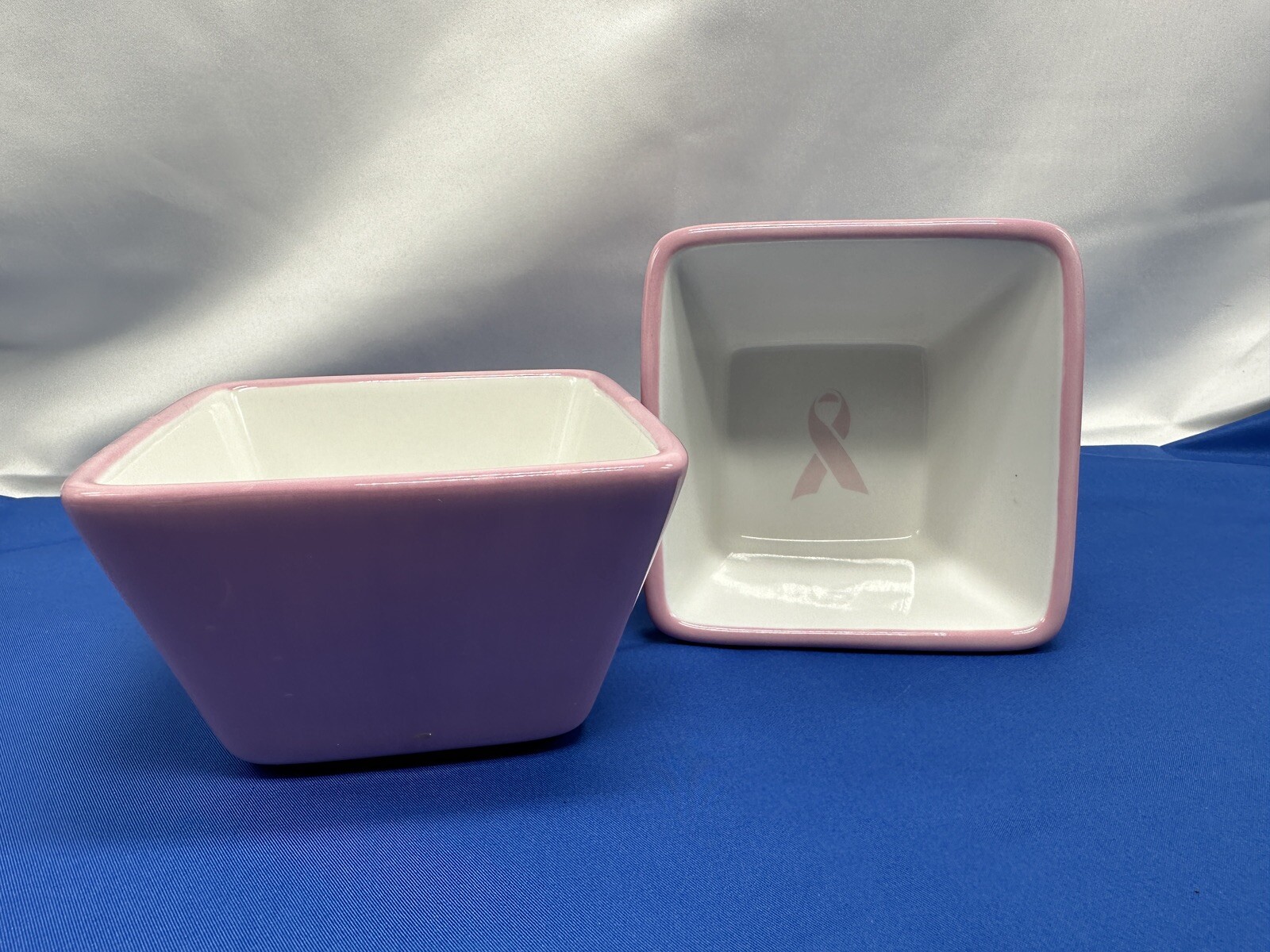 The Pampered Chef HELP WHIP CANCER Bowl Set - Breast Cancer Awareness ...