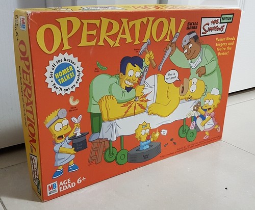Operation the simpsons edition - Almost complete | eBay Australia