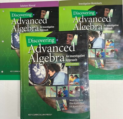 High School Advanced Algebra Student Teacher Resources Homeschool ...