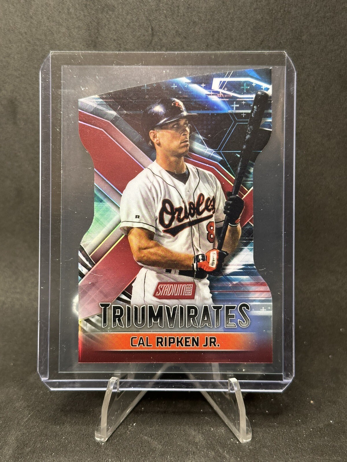 2023 Topps Stadium Club Triumvirates Cal Ripken JR. Red SP Parallel 1: ...