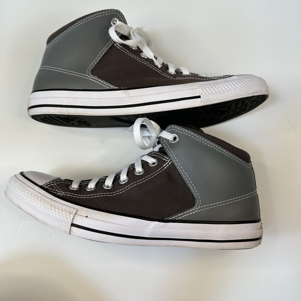 Converse Chuck Taylor All Star High Street Sneaker Gray MENS SZ 9 | eBay