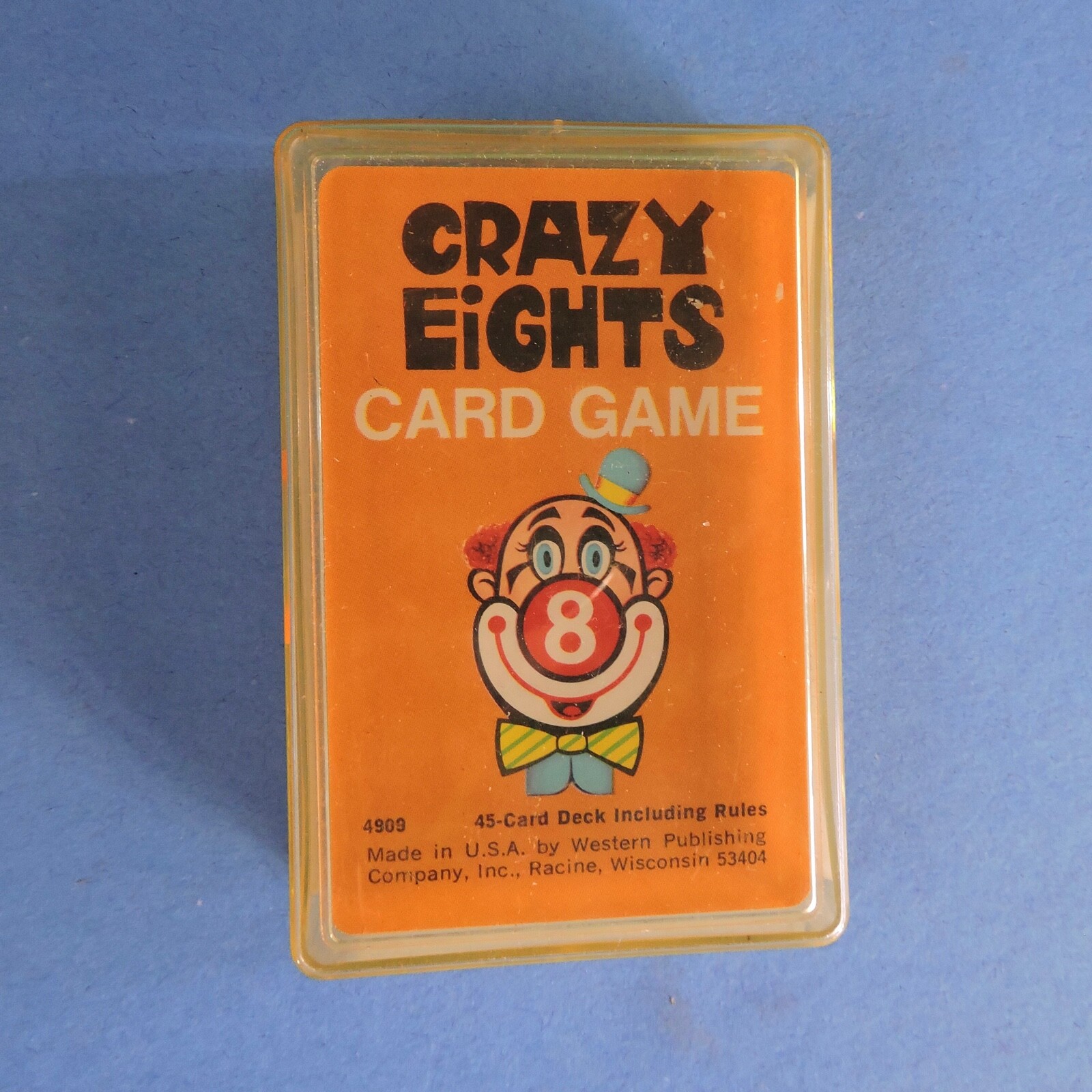 Whitman Crazy Eights 8s #4909 Card Game Case Complete Western ...