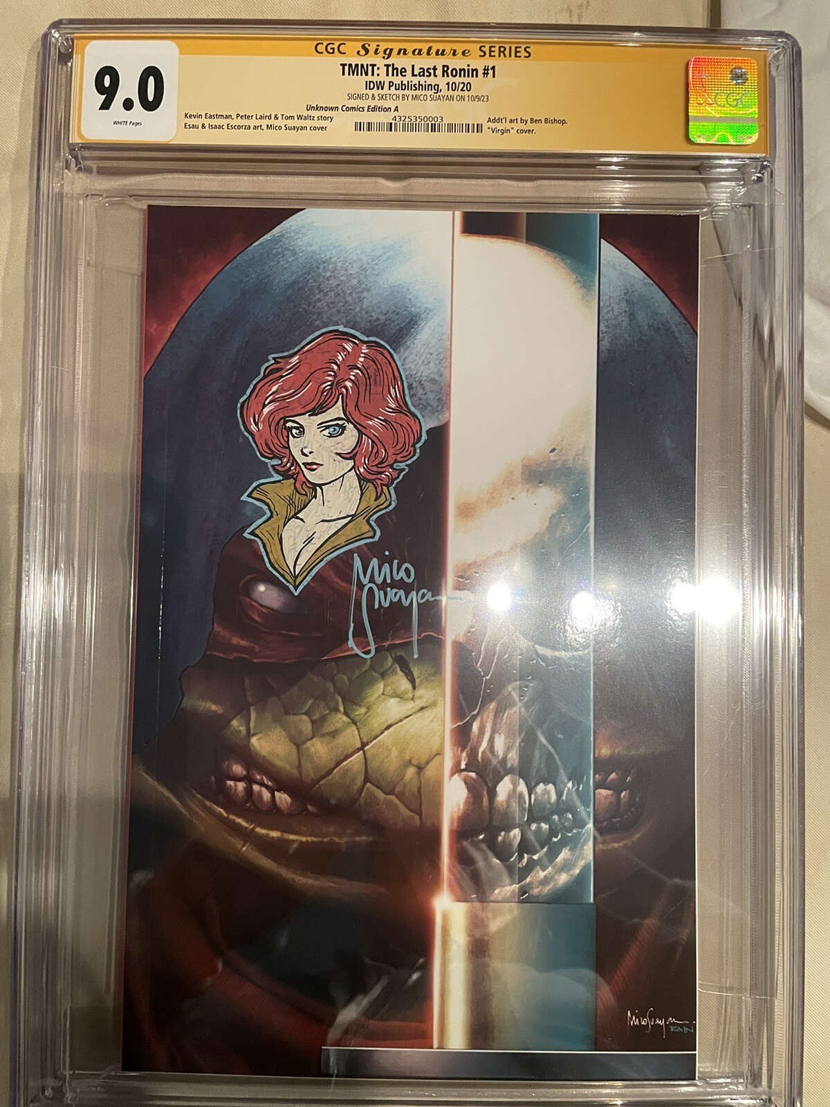 Sale!TMNT THE LAST RONIN #1 UNKNOWN COMICS MICO SUAYAN EXCLUSIVE SET OF ...