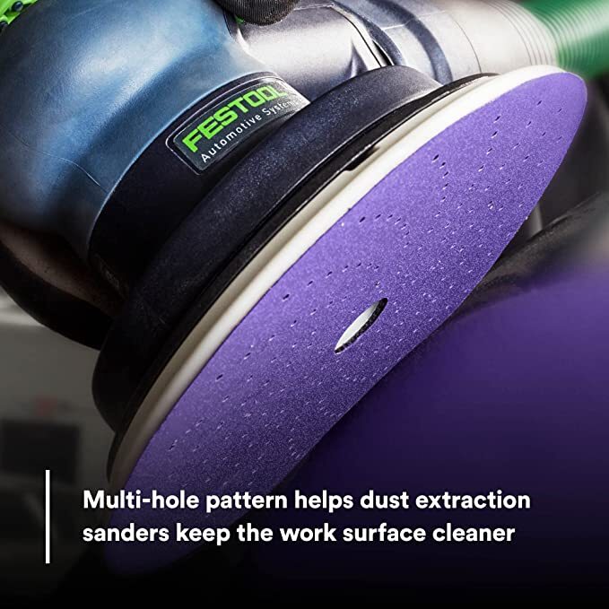 3M Cubitron II 31372 737U Sanding Discs, 6 Inch, 120+ Grit, Hookit, 50 ...