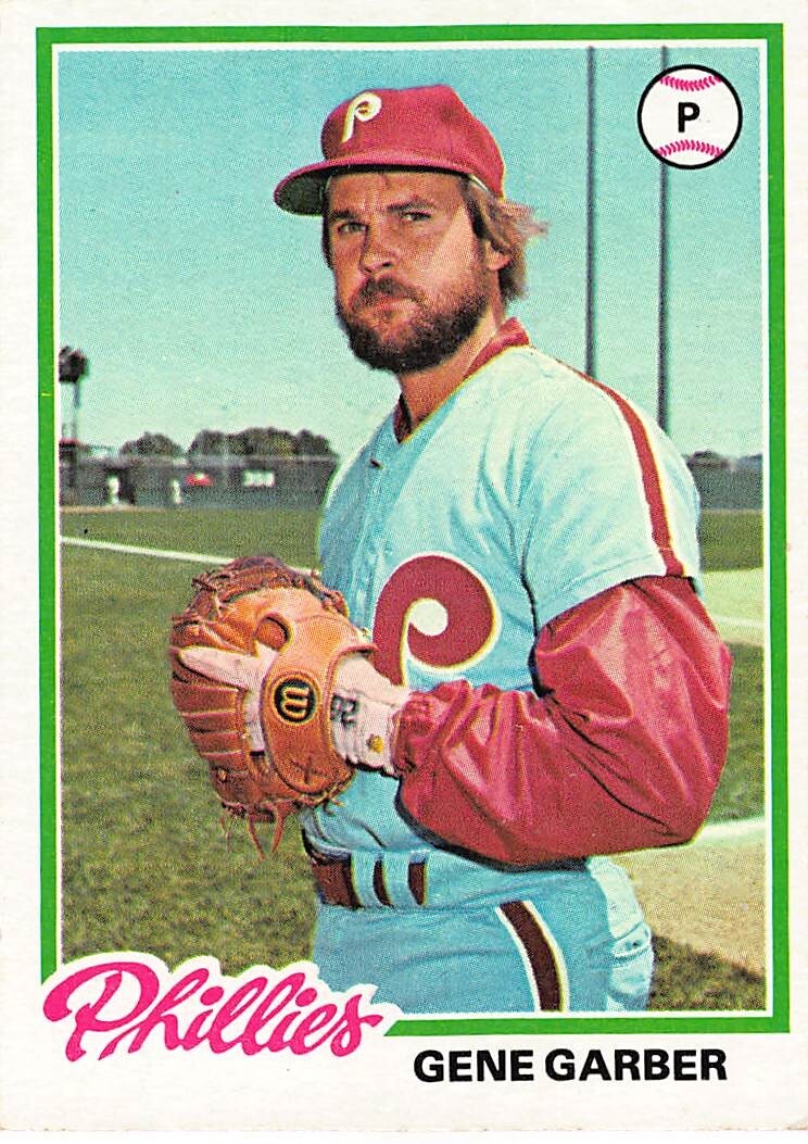 1978 Topps Baseball Gene Garber #177 EX+ or BETTER PHILADELPHIA ...