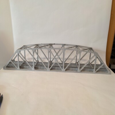 Walthers Cornerstone HO BUILT Kit Arched Pratt Truss Bridge Double Track | eBay