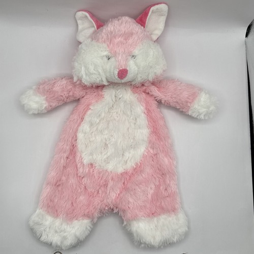 Baby Ganz Pink Finley Fox Flat A Pat Plush Baby Toy Security Blanket ...