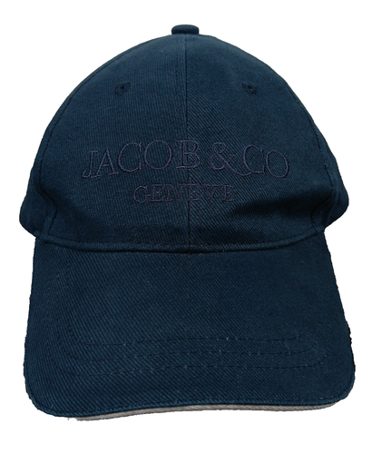 Men's Blue Jacob & Co. Geneve Strapback Hat Cap Swiss Watch Jewelry | eBay