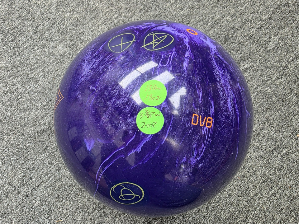 13 lbs 13 oz USED DV8 DAMN GOOD VERGE bowling ball | eBay