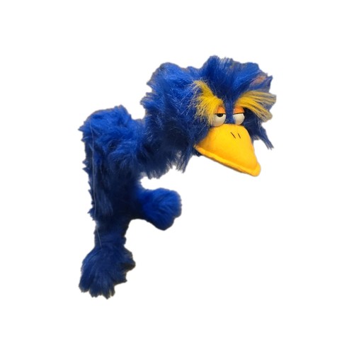 Blue Doozy Bird Marionette Walking String Puppet 30'' 1994 Vintage ...