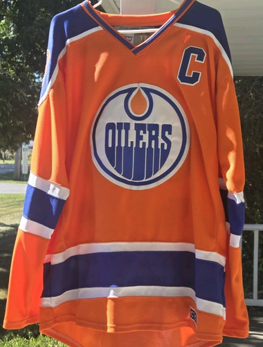 CCM VINTAGE COLLECTION EDMONTON OILERS WAYNE GRETZKY JERSEY Sz 52 EX ...