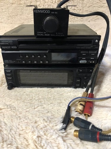 Kenwood Vintage Deck Equalizer Dual Amp Balancer Rare Used JUNK | eBay
