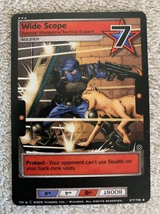 2005 GI JOE TCG Card Trading Game - Rare #27 /78 Wide Scope | eBay