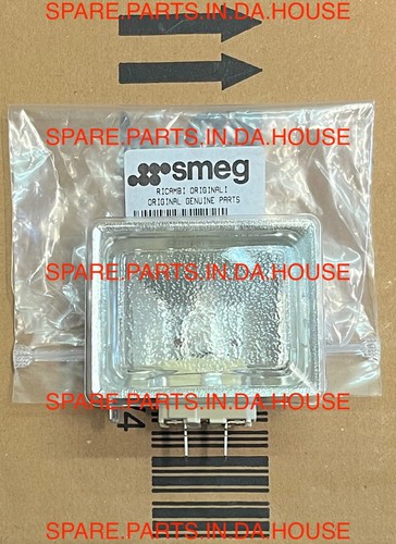 Genuine Smeg Oven Lamp Light Bulb Globe + Glass Cover FS61XNG8 SA109-8 ...