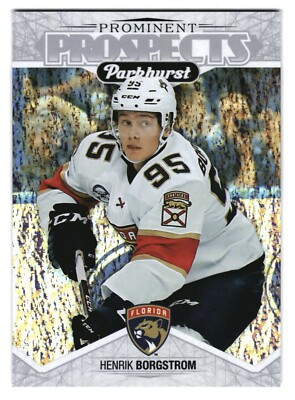 2018-19 Upper Deck Parkhurst Henrik Borgstrom Prominent Prospects #PP ...