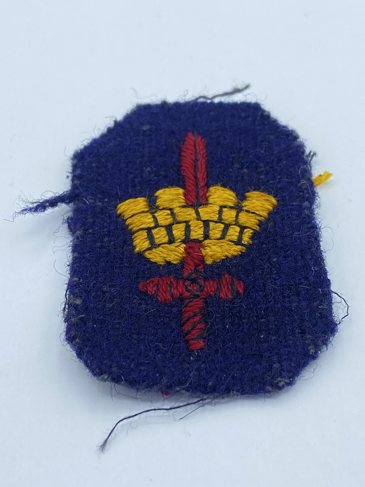WW2 British Army London District Formation Flash Uniform Patch | eBay