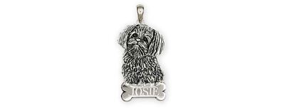 Morkie Jewelry Sterling Silver Handmade Morkie Personalized Pendant ...