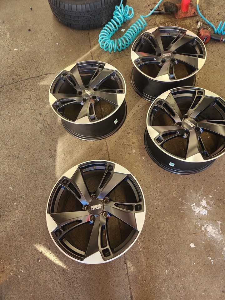SPORT TUNING AT1 19x8 Set Of 4 Lightly Used | eBay