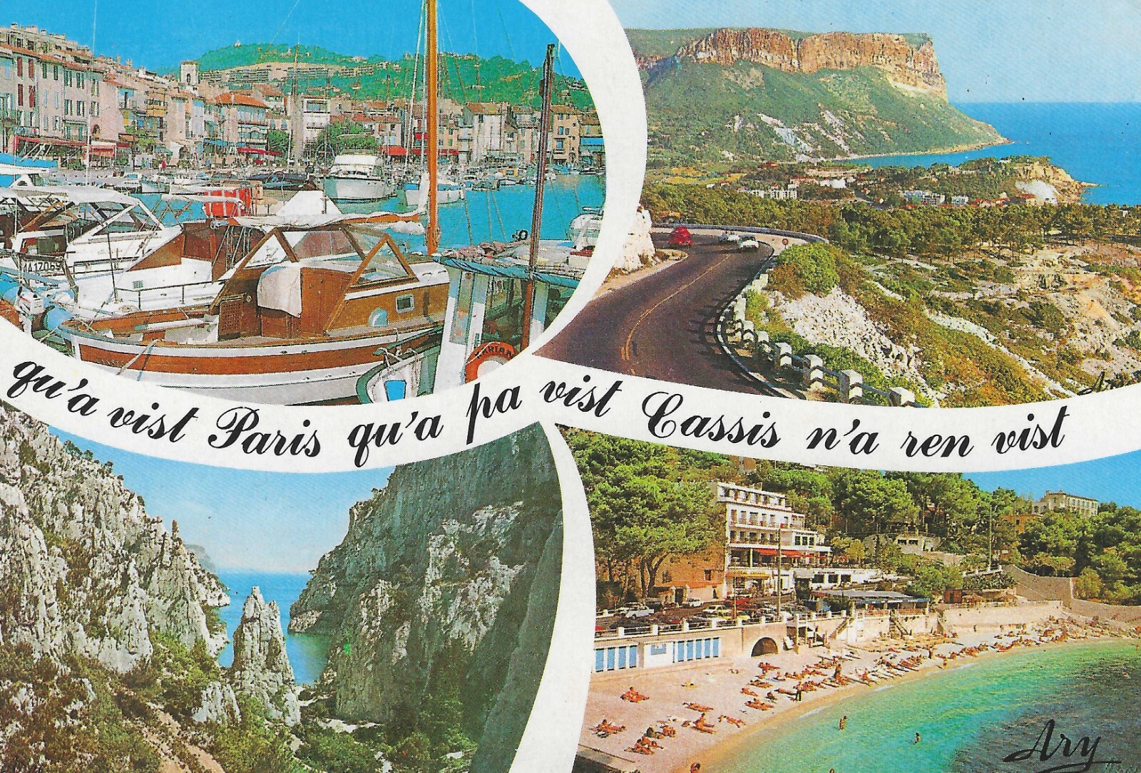 14840 - Postcard showing views of Cassis | eBay UK