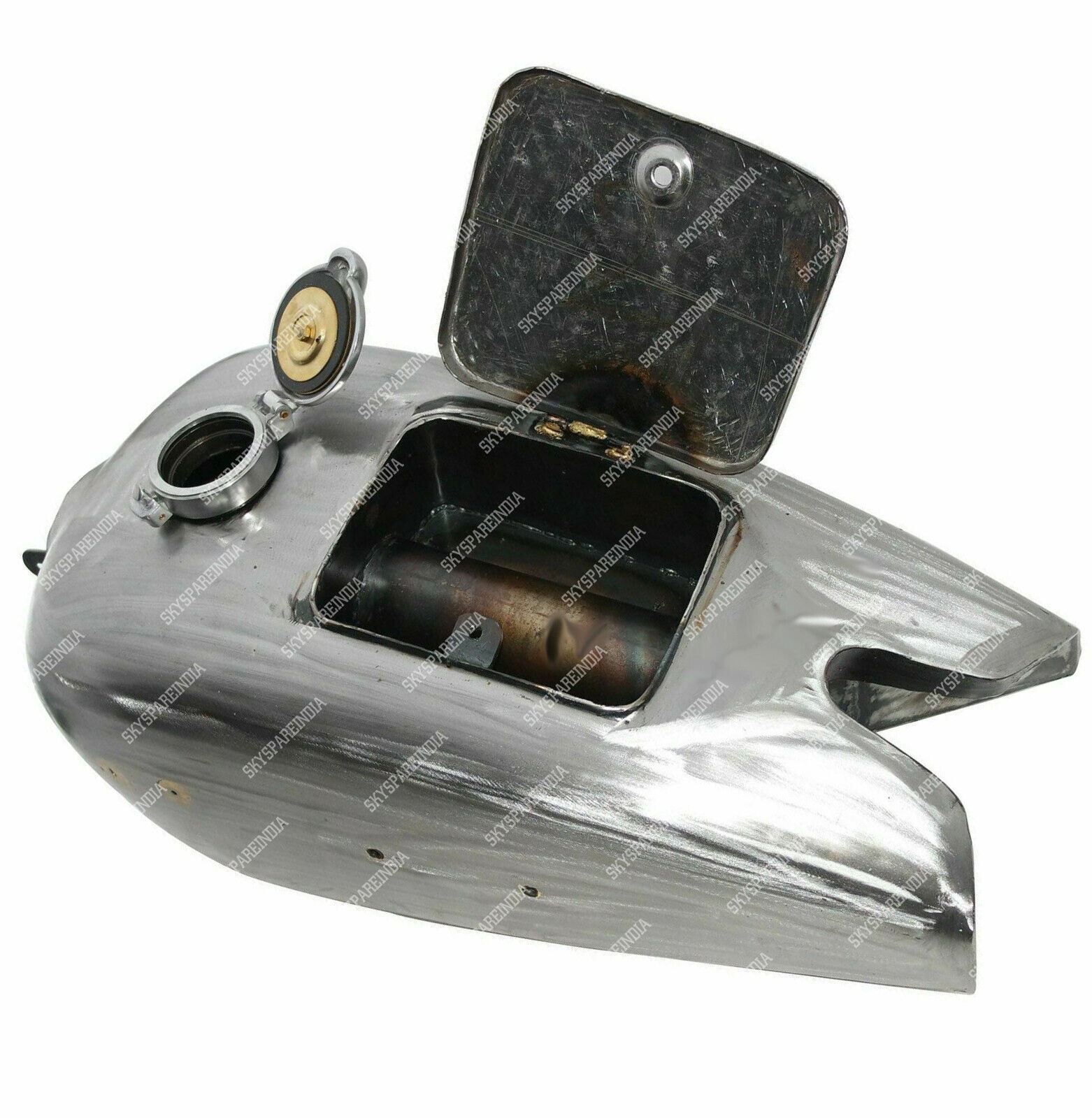 Fits BMW R71 Petrol Gas Fuel Tank With Monza Cap Made With Raw Steel ...